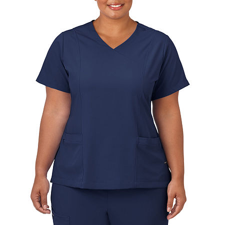 Click here for Jockey 2306 Womens Plus V Neck Short Sleeve Stretc... prices