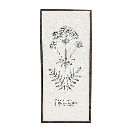 Click here for 8x18 Botanical Crinkle Cut Wall Sign  One Size  Gr... prices