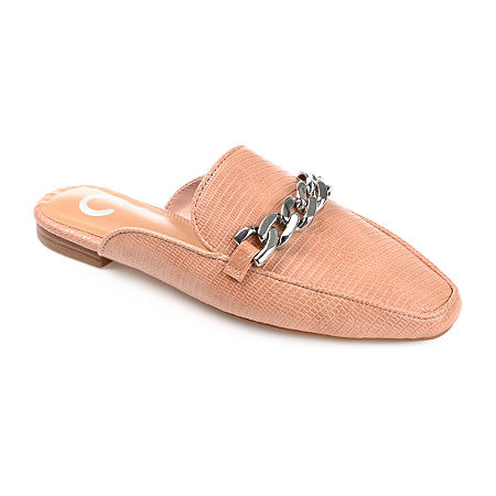 Click here for Journee Collection Womens Hazina Chain Mules - Blu... prices