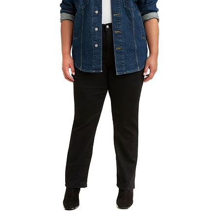 Click here for Levis Womens Plus 724 High Rise Straight Jean  16w... prices