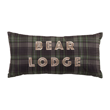 Click here for Donna Sharp Bear Panels Plaid Rectangular Throw Pi... prices