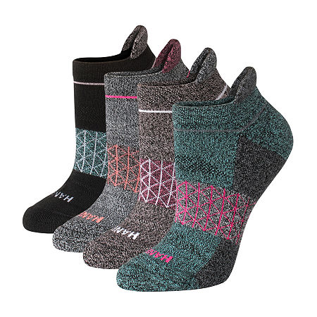 Click here for Hanes Absolute Active Heel Tab Womens 4 Pair No Sh... prices