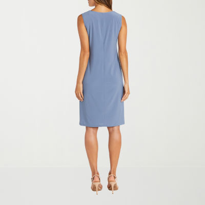 R & M Richards Womens Jacket Dress With Removable Necklace, Color ...