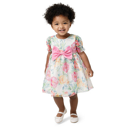 Click here for Rare Editions Baby Girls Sleeveless Puffed Sleeve... prices