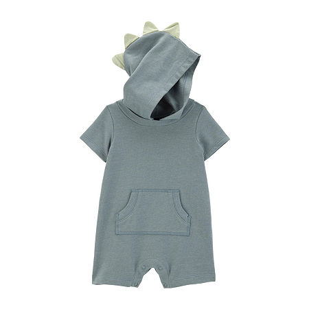 Carters Baby Boys Green Dinosaur Novelty Romper - Green