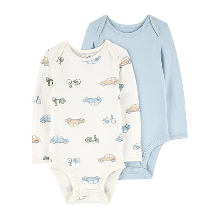Click here for Carters Purelysoft Baby Boys Crew Neck Long Sleeve... prices