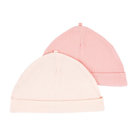 Click here for Carters 0-3m Baby Girls 2-pc. Multi-Pack Baby Hat... prices