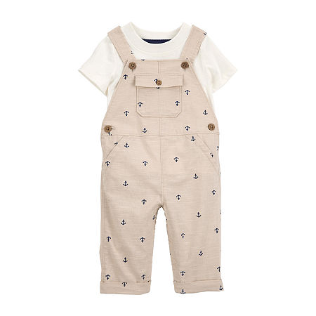 Click here for Carters Baby Boys 2-pc. Overall Set  6 Months  Bro... prices