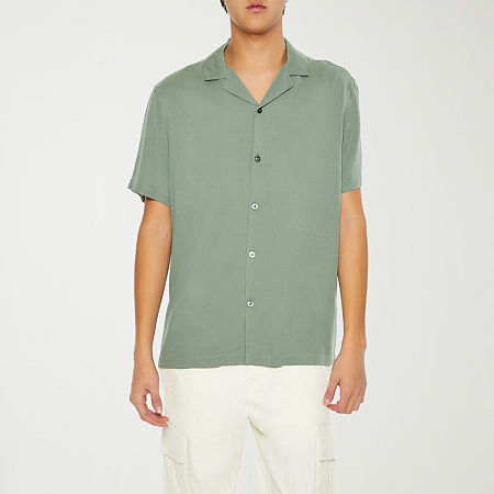 Click here for Forever 21 Mens Short Sleeve Button-Down Shirt  X-... prices