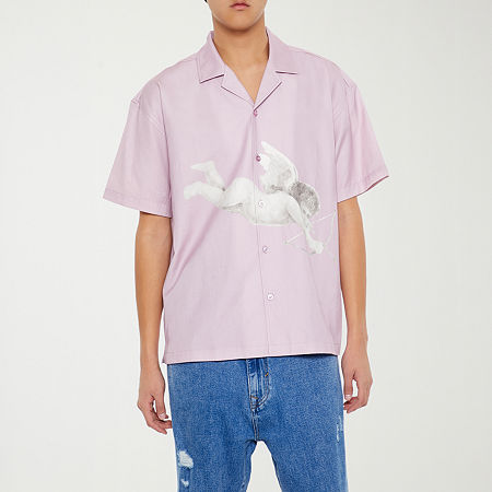 Click here for Forever 21 Mens Short Sleeve Button-Down Shirt  Sm... prices