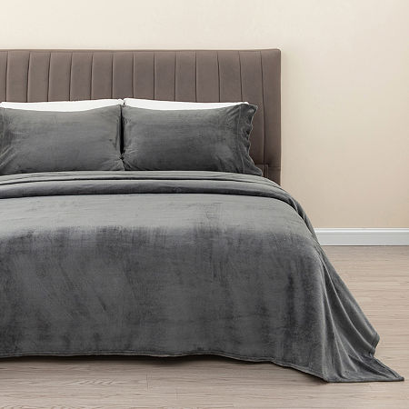 Click here for Linery Microfiber Lodge Sheet Set  One Size  White prices