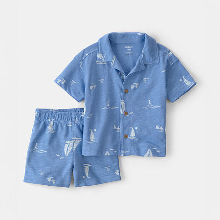 Click here for Carters Baby Boys 2-pc. Short Set  18 Months  Blue prices
