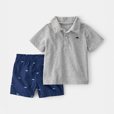 Click here for Carters Baby Boys 2-pc. Short Set  18 Months  Gray prices