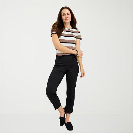 Click here for Liz Claiborne Womens Ankle Mid Rise Ankle Pant  4... prices