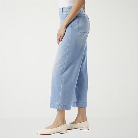 Click here for Gloria Vanderbilt Womens Wide Leg High Rise Croppe... prices