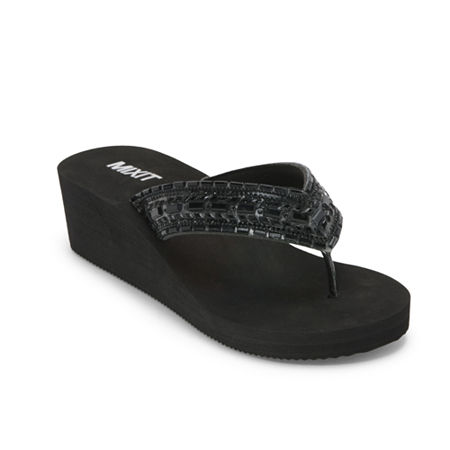 Click here for Mixit Womens Wedge Sandals  7  Black prices