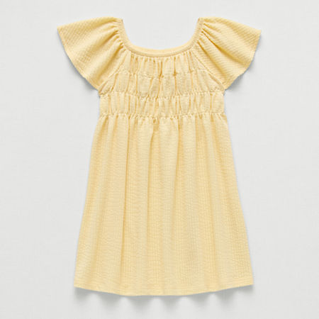 Click here for Thereabouts Little Girls Sleeveless A-Line Dress... prices