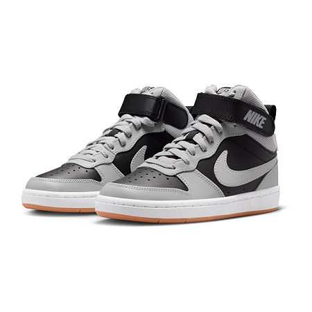 Click here for Nike Court Borough Mid Big Kid Unisex Sneakers  4... prices