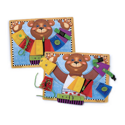 Melissa & Doug Basic Skills Learning Board Baby Play, Color: Multi ...