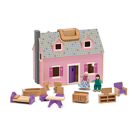 Click here for Melissa & Doug Fold & Go Dollhouse Toy Playset  On... prices