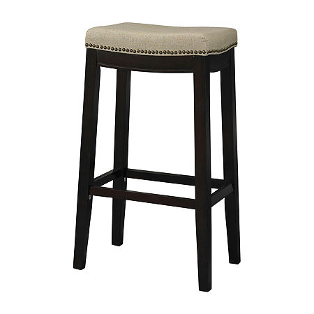 Click here for HAMPTON FABRIC TOP BARSTOOL  One Size  Black prices