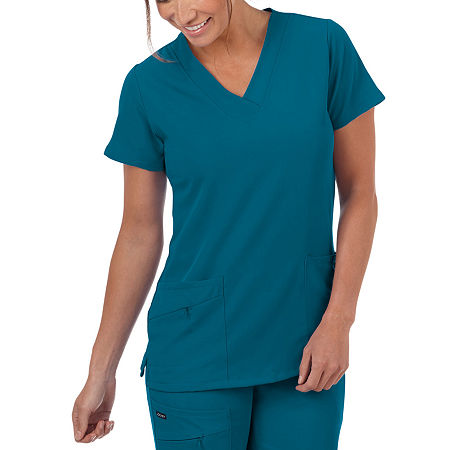Click here for Jockey 2206 Womens V Neck Short Sleeve Scrub Top... prices