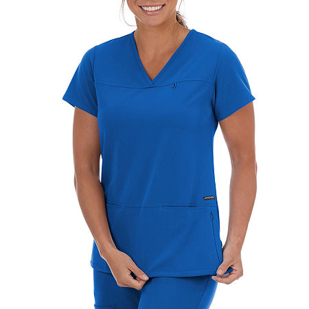 Click here for Jockey 2299 Womens V Neck Short Sleeve Stretch Fab... prices