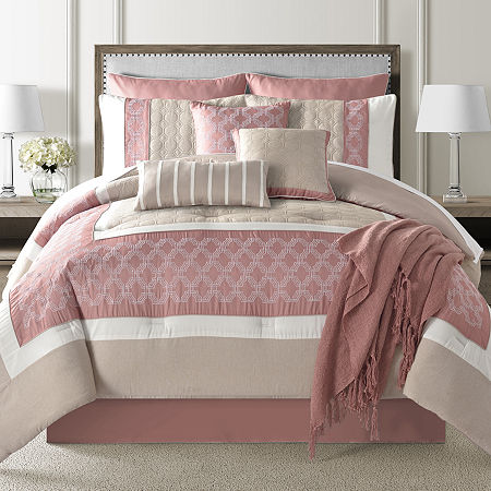 Click here for Eden & Oak Cleo 10-pc. Embroidered Comforter Set... prices
