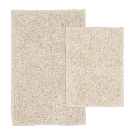 Queen Cotton Washable Rug 2pc. Set