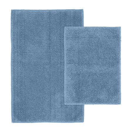 Queen Cotton Washable Rug 2pc. Set
