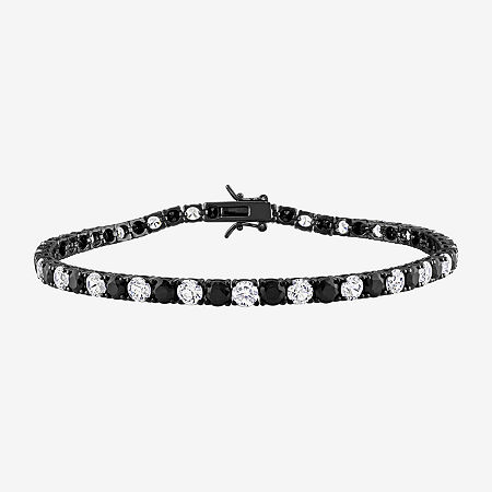 Click here for Mens Lab Created Multi Color Sapphire Sterling Sil... prices