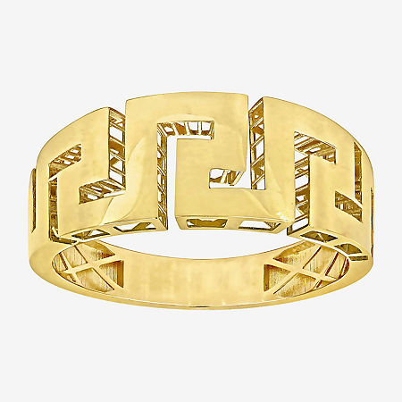 Click here for Greek Key Mens 14K Gold Fashion Ring  10 prices