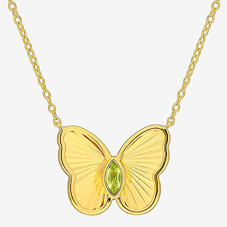 Click here for Womens Genuine Green Peridot 18K Gold Over Silver... prices