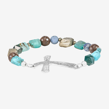Click here for Silpada Womens Green Sterling Silver Cross Stretch... prices