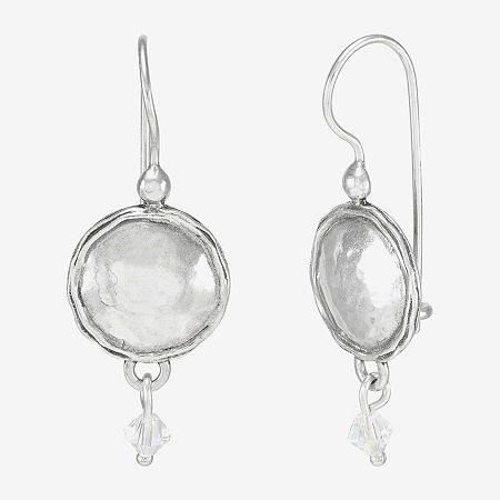 Click here for Silpada Womens White Crystal Sterling Silver Round... prices