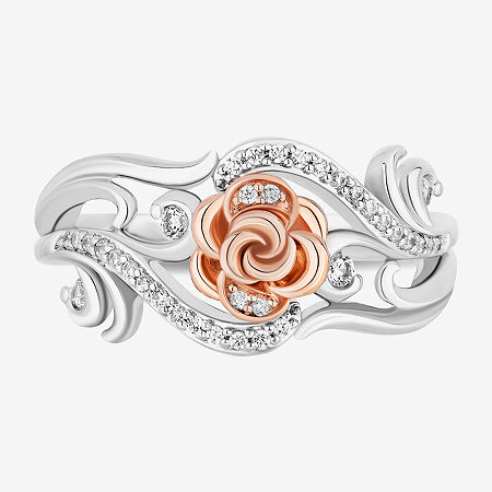 Click here for Enchanted Disney Fine Jewelry Womens 1/5 CT. Natur... prices