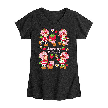 Click here for Strawberry Shortcake Big Kid Girls Crew Neck Short... prices