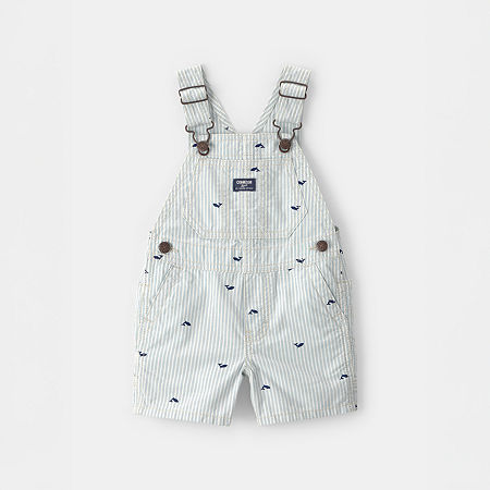 Click here for Oshkosh Baby Boys Shortalls  9 Months  Blue prices