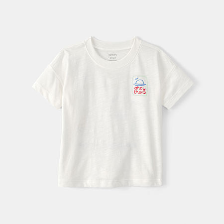 Click here for Carters Toddler Boys Round Neck Short Sleeve Regul... prices