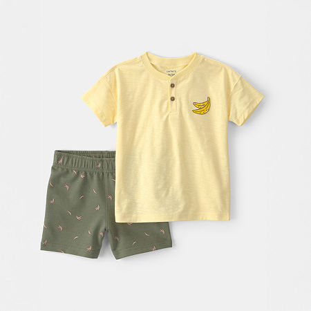 Click here for Carters Toddler Boys 2-pc. Short Set  3t  Yellow prices