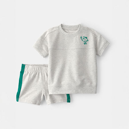 Click here for Carters Toddler Boys 2-pc. Short Set  2t  Gray prices