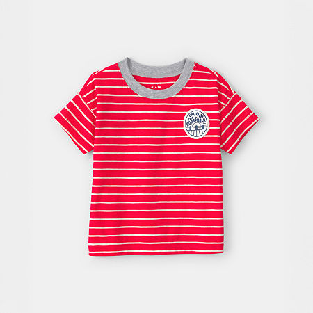 Click here for Carters Boys Toddler 2T-5T Short-Sleeve Striped T-... prices