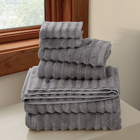 Click here for Royal Velvet Textured Towel 6-pc. Bath Towel Set... prices
