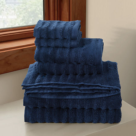 Click here for Royal Velvet Textured Towel 6-pc. Bath Towel Set... prices