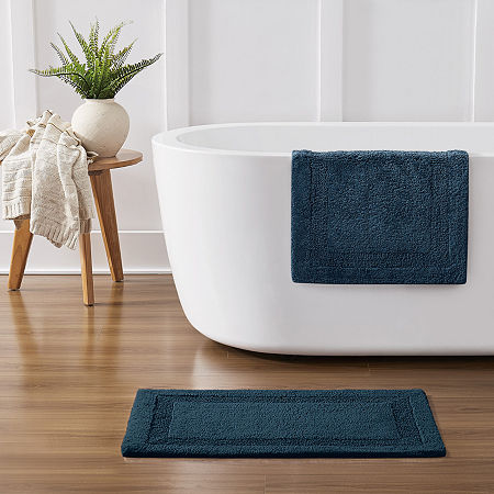 Click here for Royal Velvet Cotton Frame Bathtub Mat  One Size  B... prices