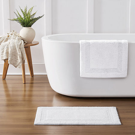 Click here for Royal Velvet Cotton Frame Bathtub Mat  One Size  W... prices