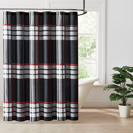 Click here for Truly Soft Danbury Plaid Shower Curtain  One Size... prices