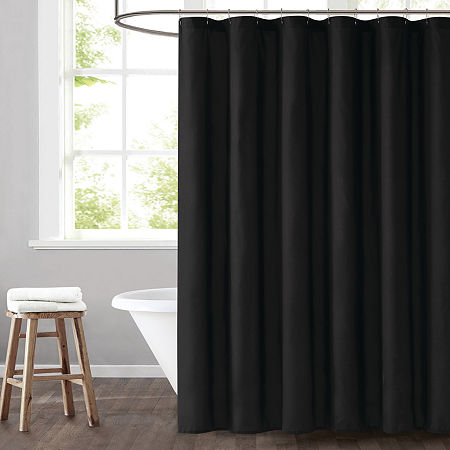 Click here for Truly Soft Everyday Solid Shower Curtain  One Size... prices