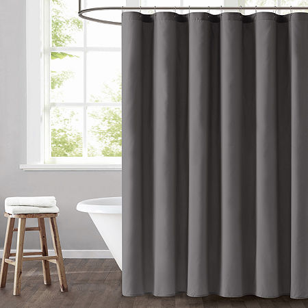 Click here for Truly Soft Everyday Solid Shower Curtain  One Size... prices