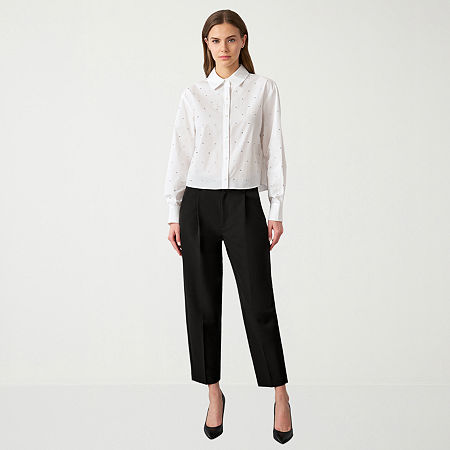 Click here for RM Rebecca Minkoff Womens Tapered High Rise Ankle... prices